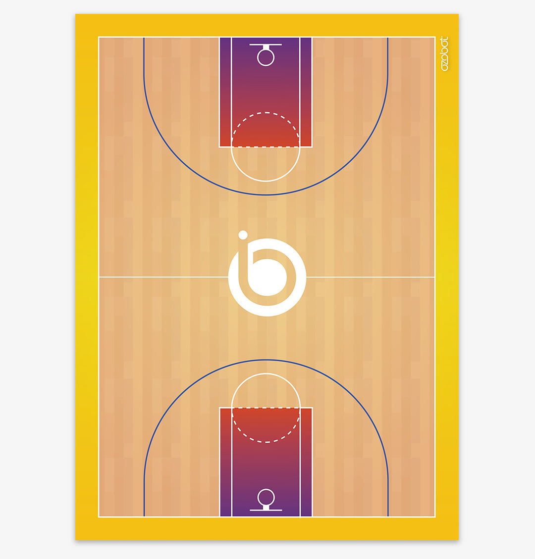 Challenge Mat: Basketball – Maker Maven