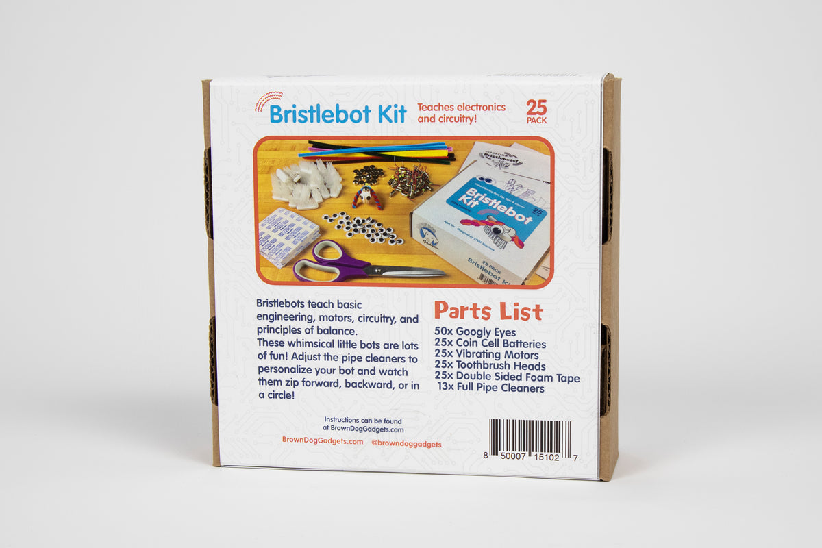 Bristlebot Kit (25 Pack) – Maker Maven